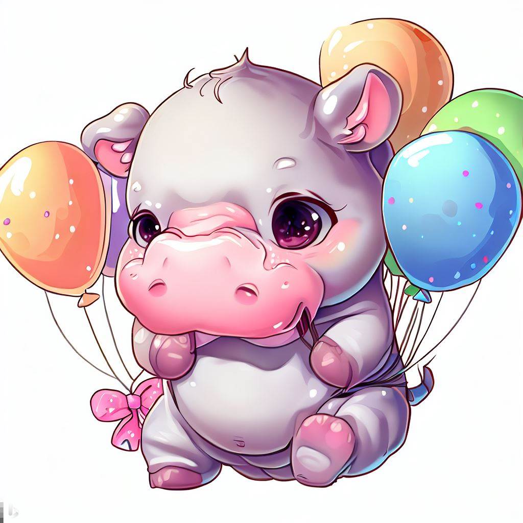 Hippo Balloon